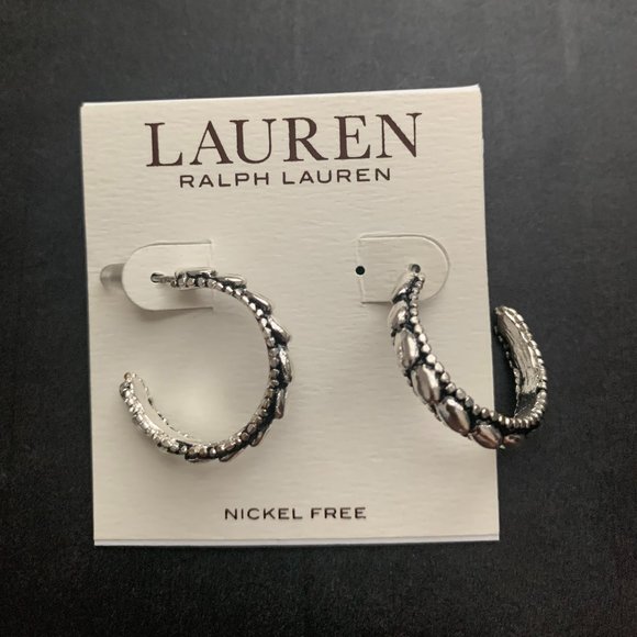 Ralph Lauren | Jewelry | Lauren Ralph Lauren Silver Color Earrings ...